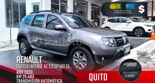 Renault DUSTER INTENS 2020 Todoterreno Ligero en Quito, Pichincha ...