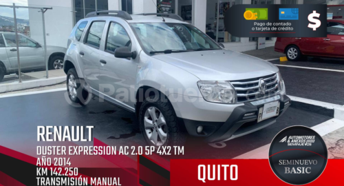 Renault Duster Expression 2014 SUV en Quito, Pichincha-Comprar usado en ...