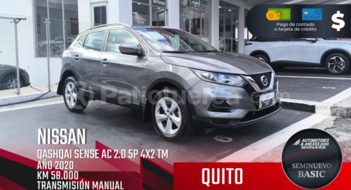 Nissan Qashqai sense 2020 SUV en Quito, Pichincha-Comprar usado en ...